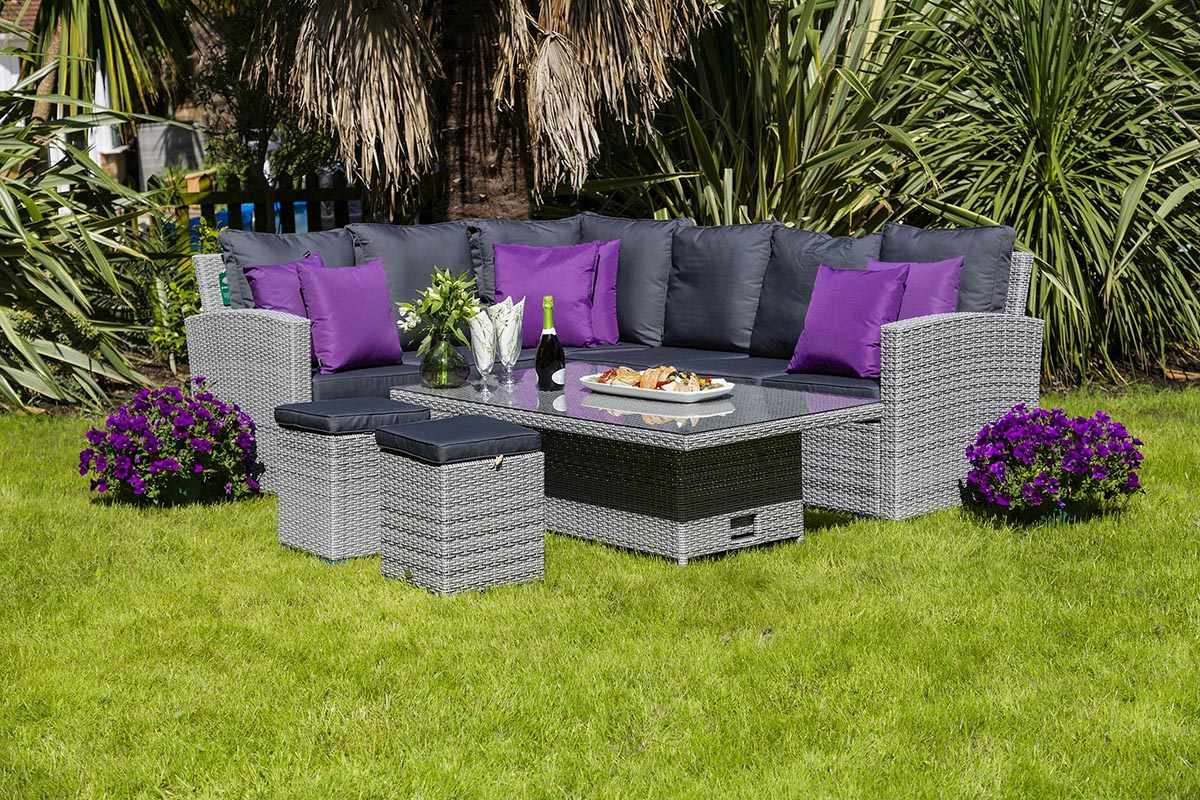 Katie Blake Height Adjustable Garden Furniture Sets